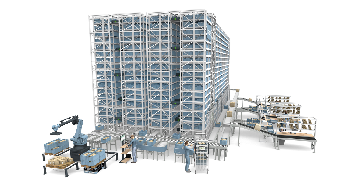 Bin Shuttle System; Efficient Storage Solutions from Kardex